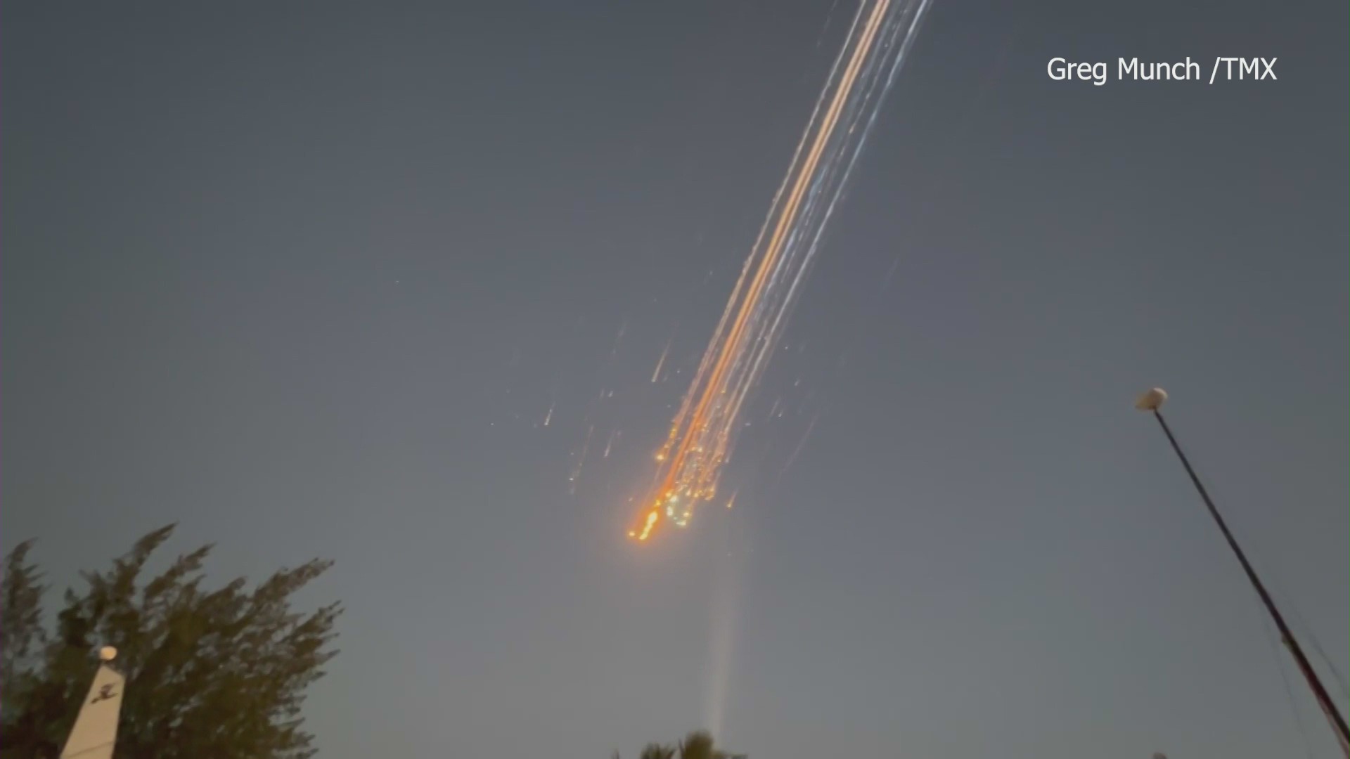 SpaceX rocket explodes over the Atlantic Ocean – KTLA