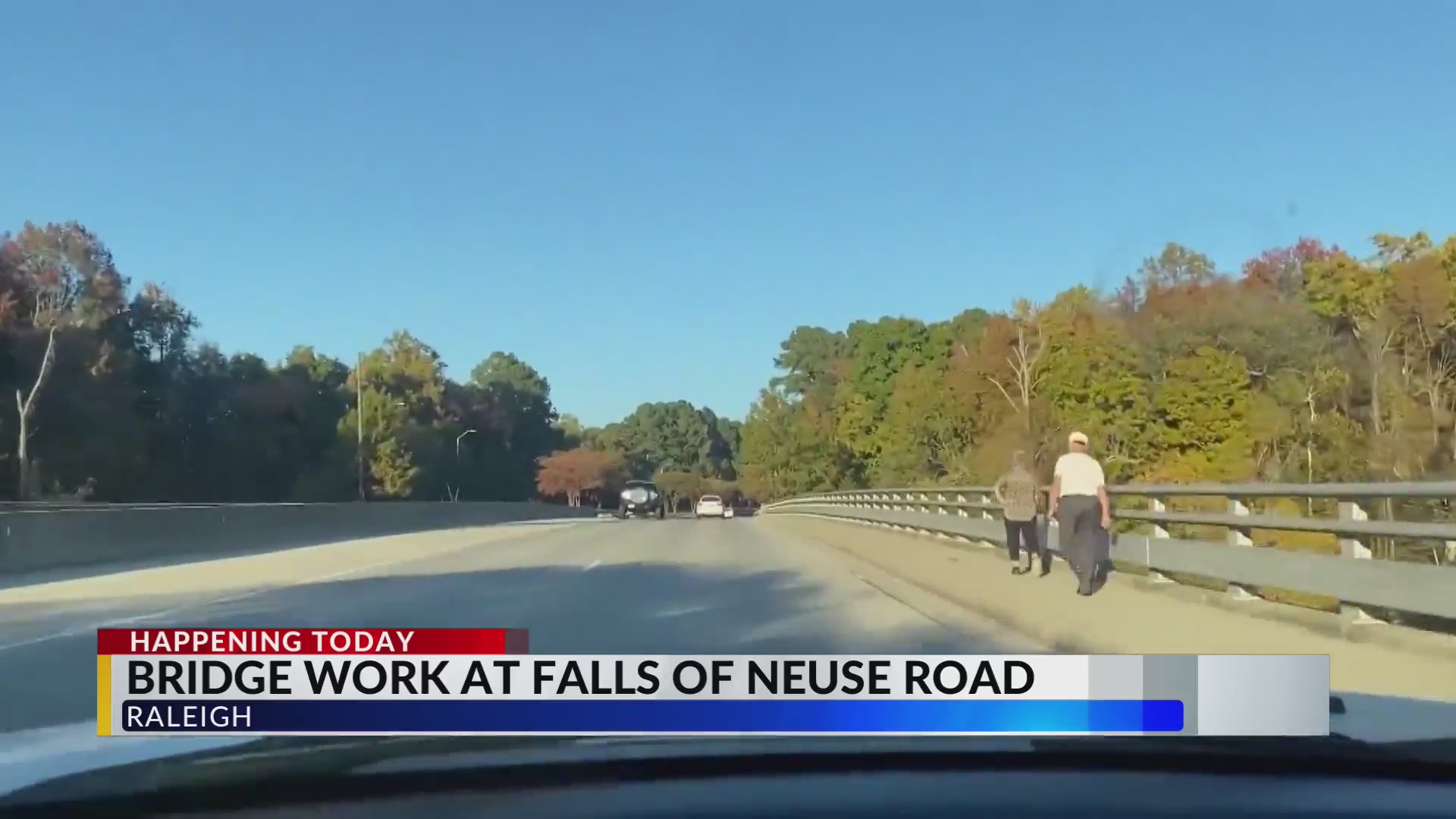Bridge work at Falls of Neuse Road – CBS17.com