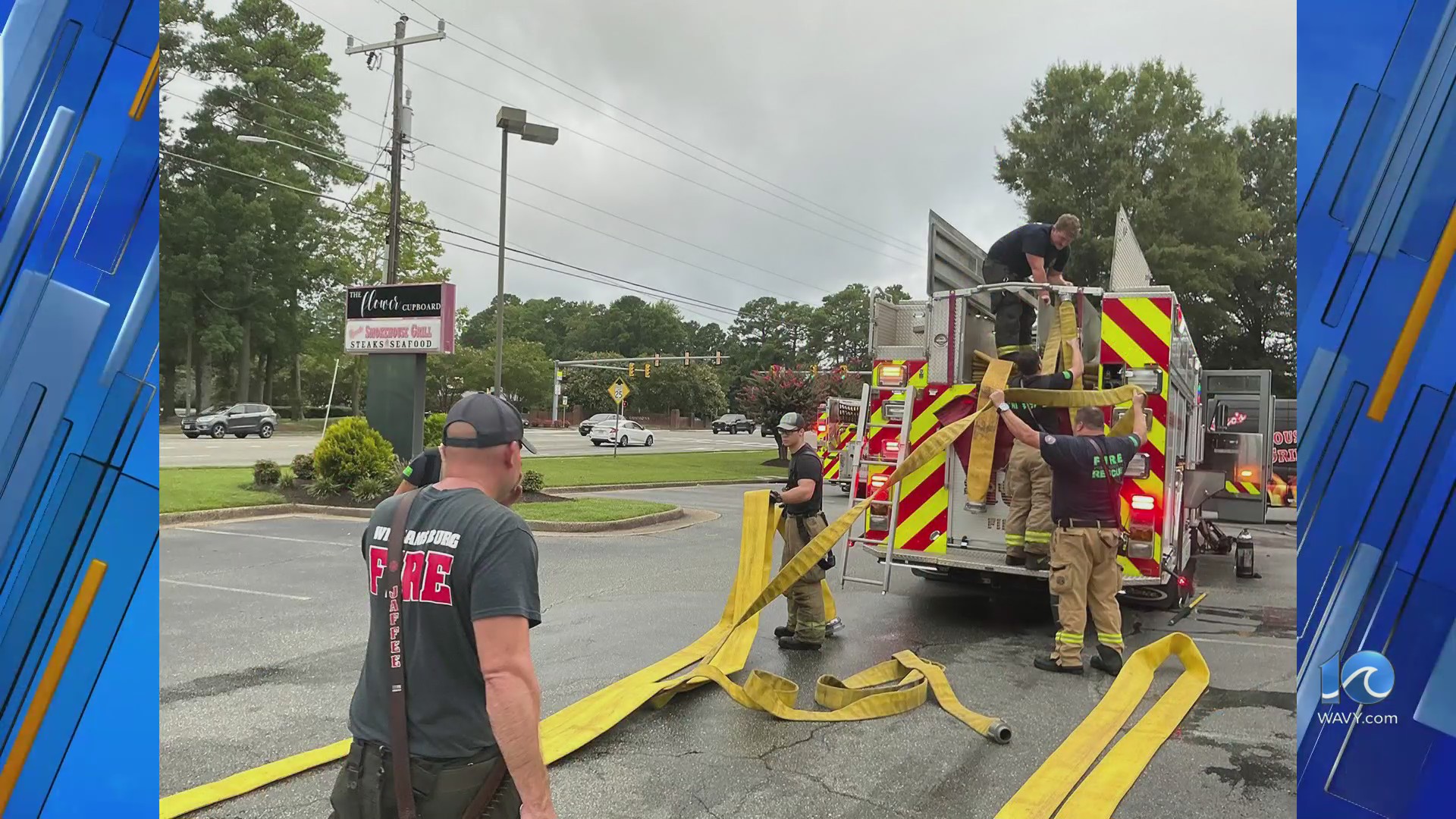 Fire crews in York Co. battle fire at restaurant – WAVY.com