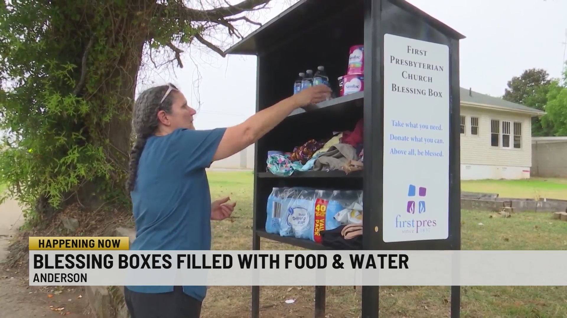 “Blessing Boxes” in Anderson designed to give back to community – WSPA ...