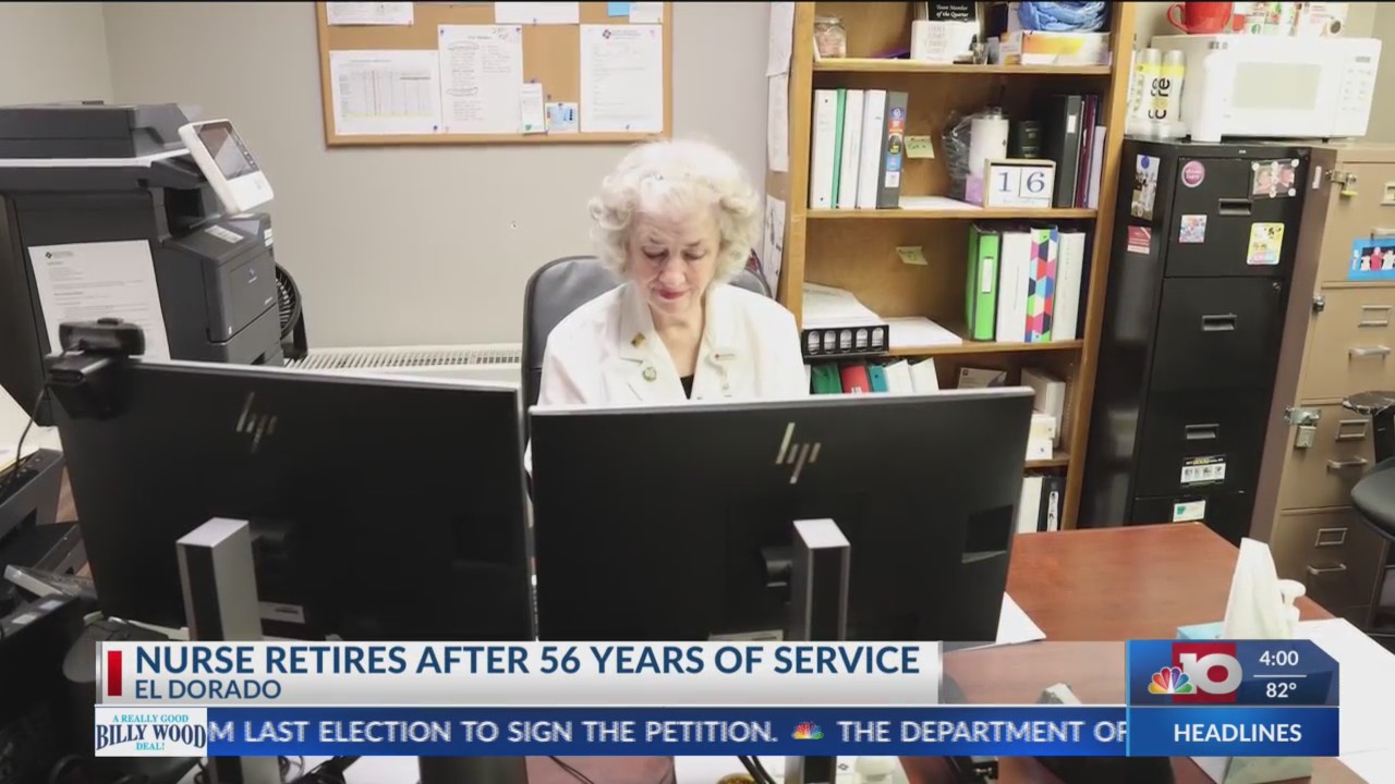 South Arkansas Regional Hospital nurse retires after 56 years of ...