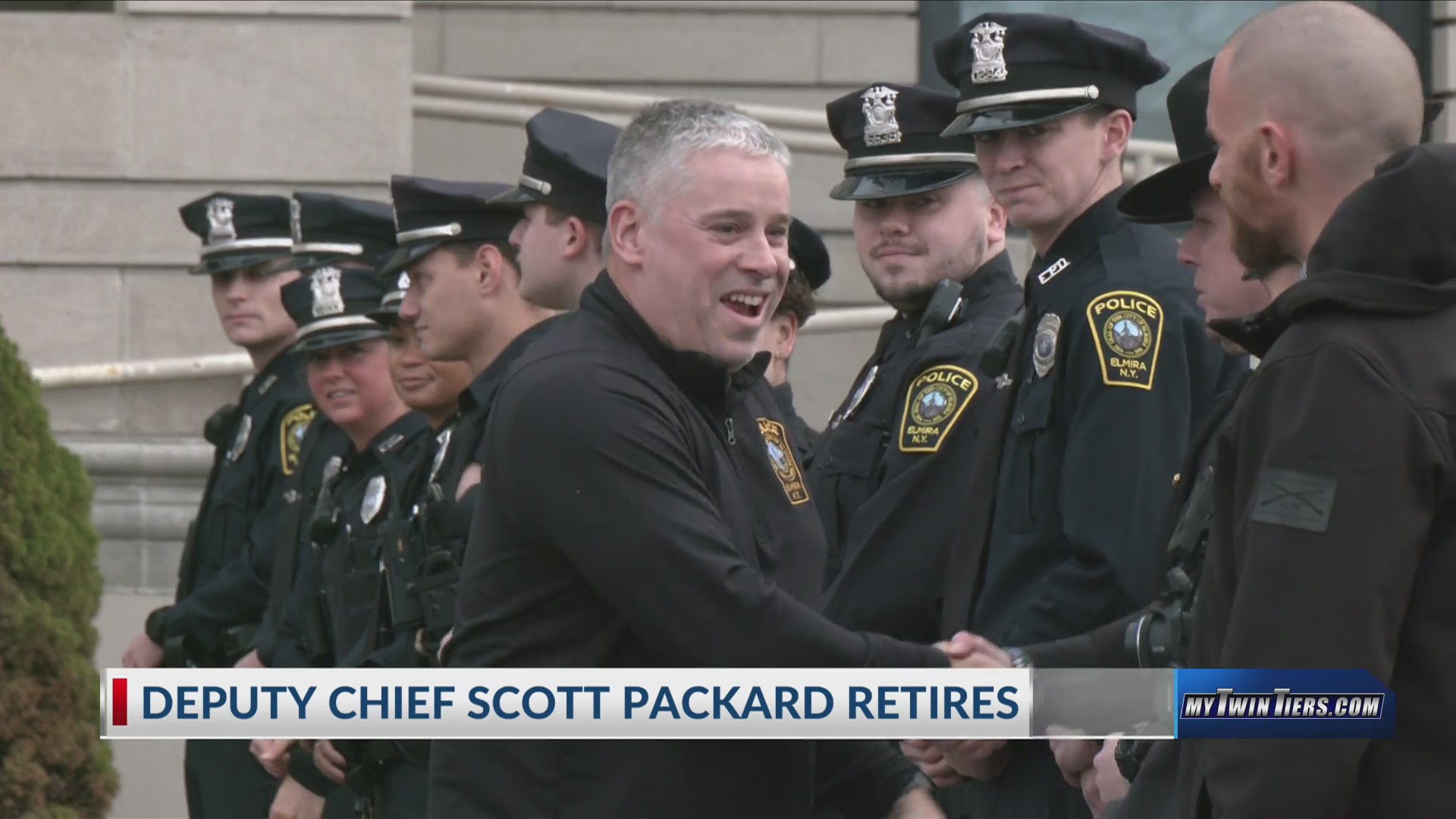 Elmira Deputy Chief Scott Packard retires – WETM – MyTwinTiers.com