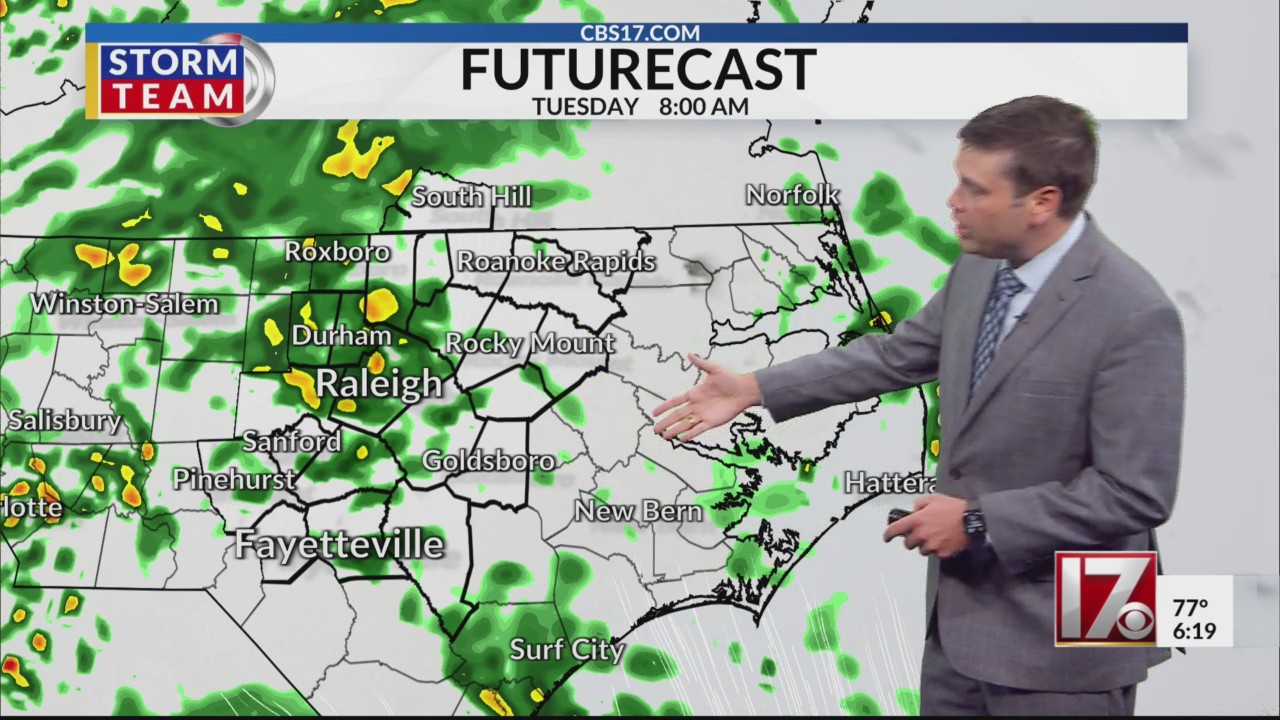 Lance Blocker’s Sunday night weather forecast – CBS17.com