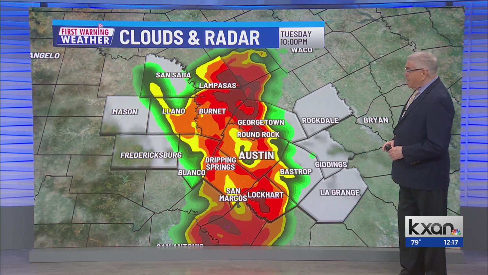 KXAN Monday Afternoon First Warning Weather Forecast – KXAN Austin