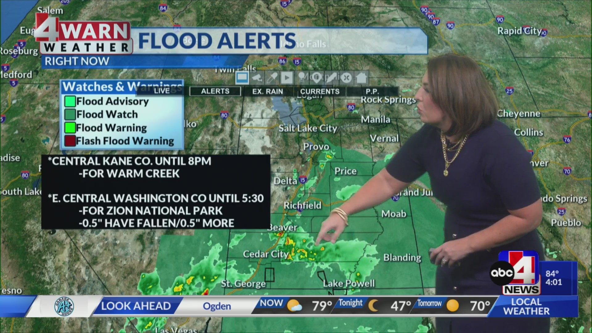 ABC4 News @4p: Tropical storm moves into Utah – ABC4 Utah