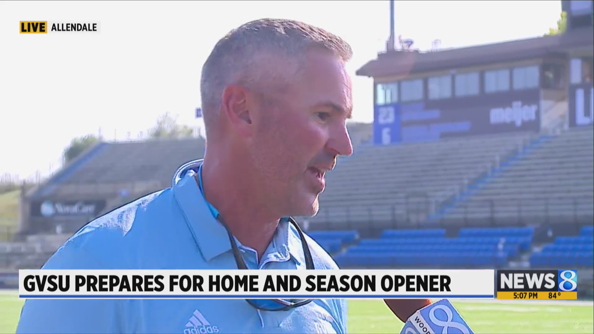 GVSU prepares for home and season opener – Fox 8 Cleveland WJW