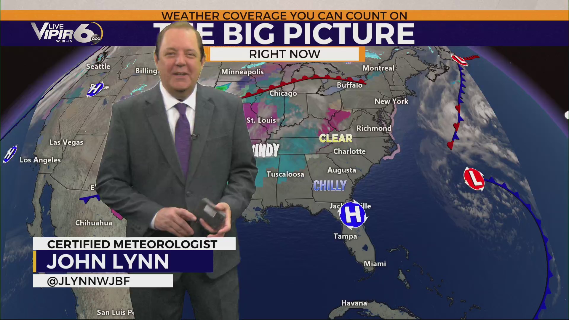 Live VIPIR 6 Forecast Wednesday, March 19, 2025 – WJBF