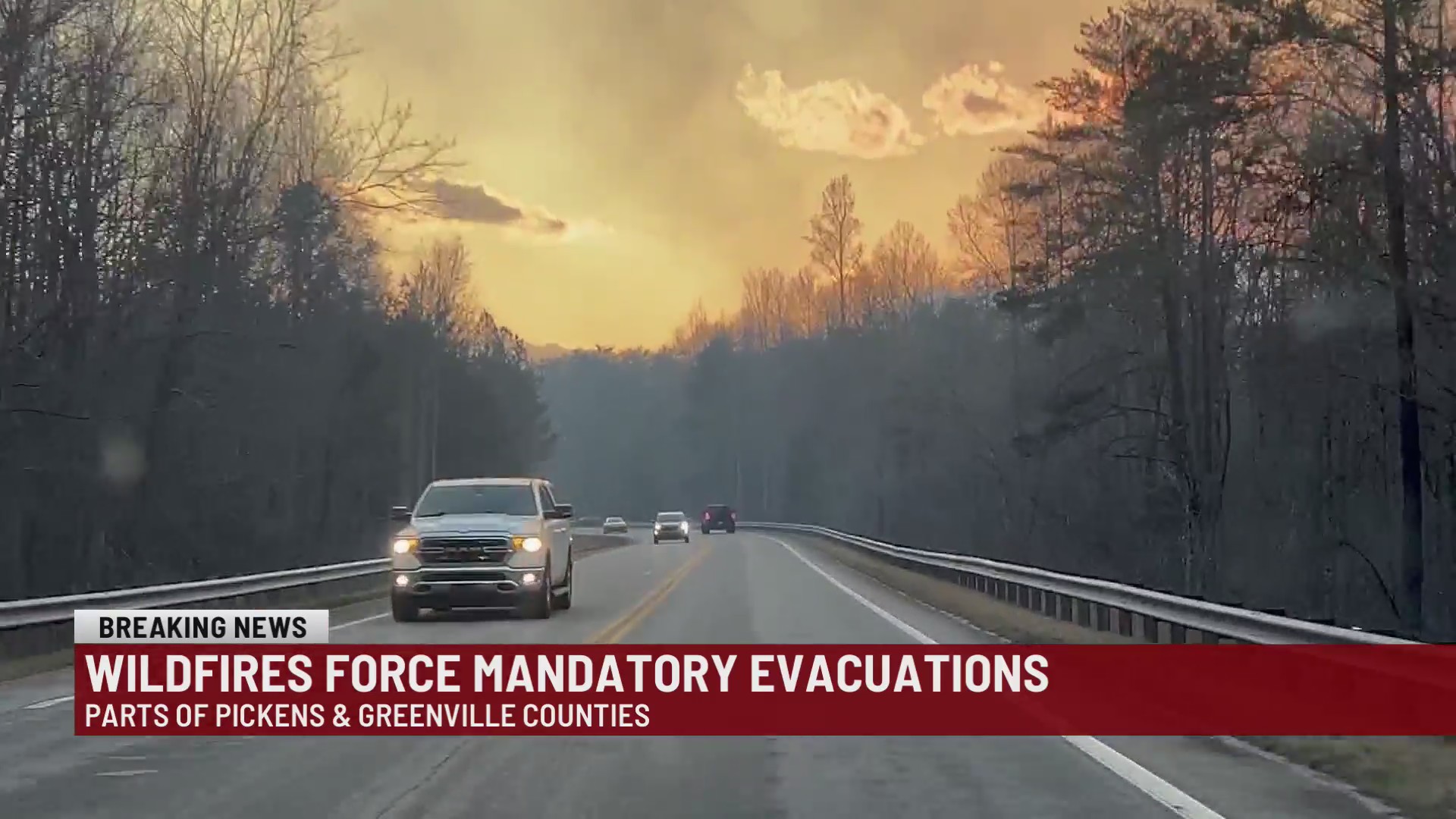Wildfire evacuations continue in Greenville and Pickens counties – WSPA ...