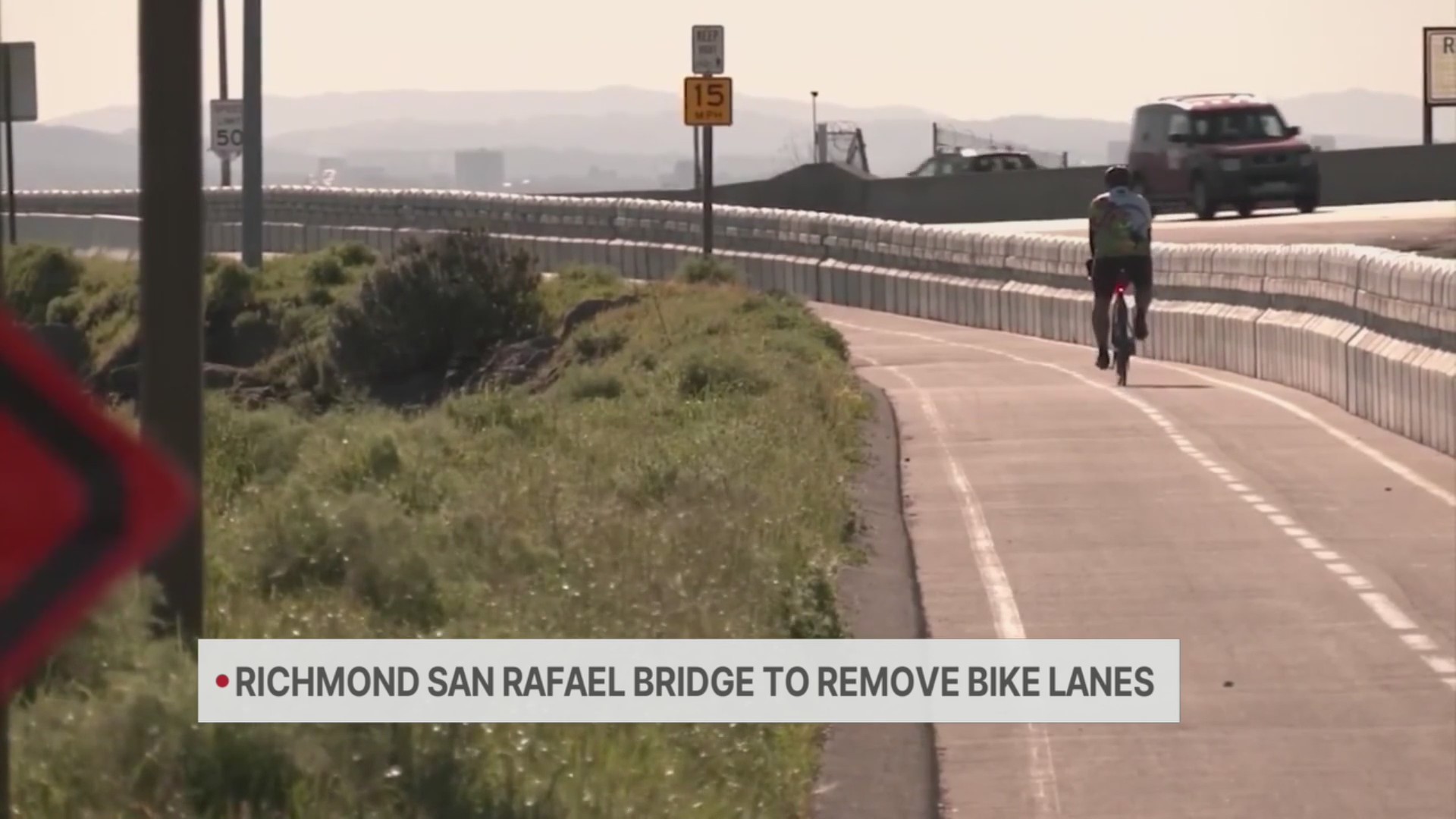 Richmond–San Rafael Bridge to remove bike lanes – KRON4