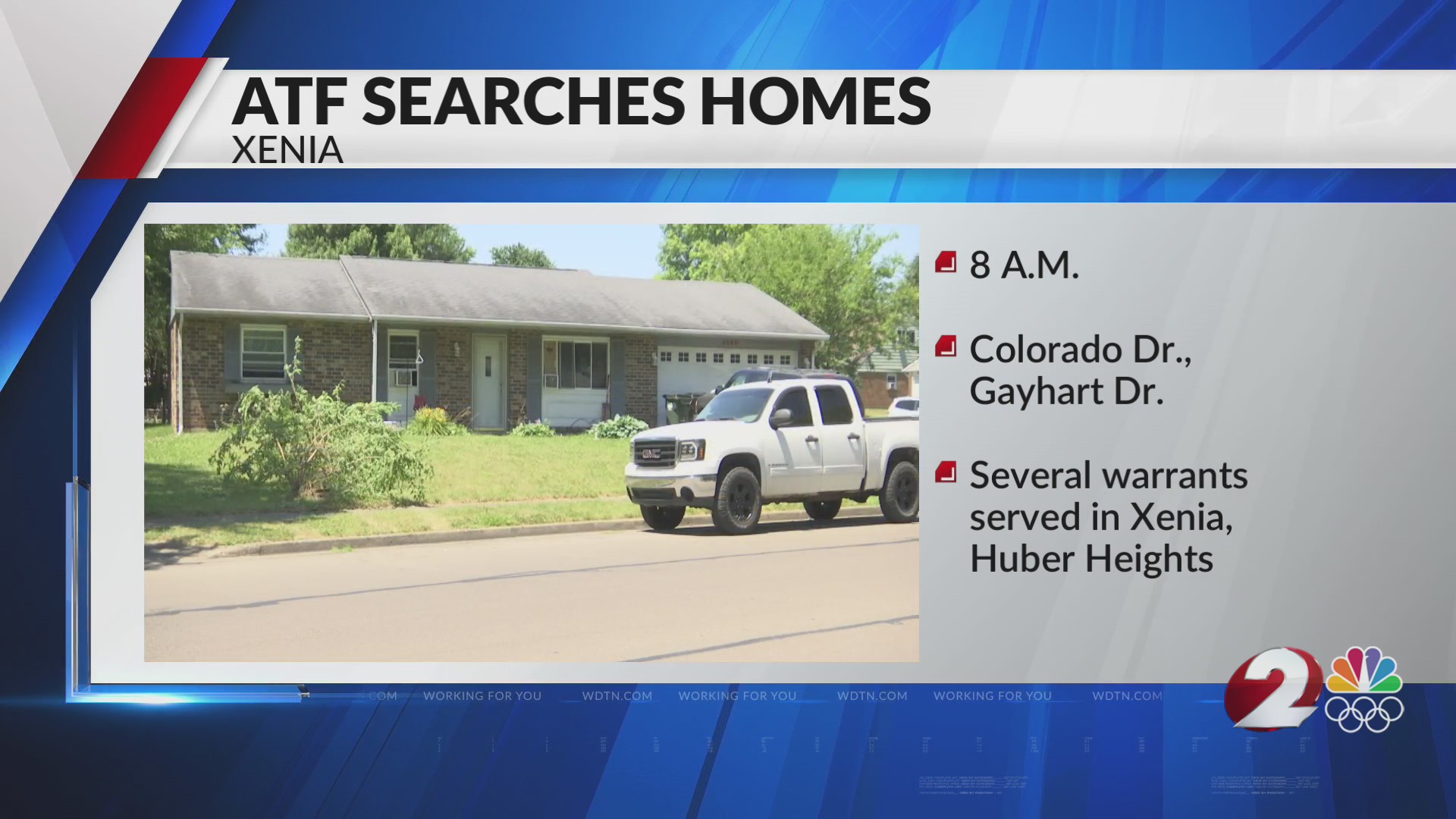 Local law enforcement joins ATF agents to serve warrants in Xenia ...