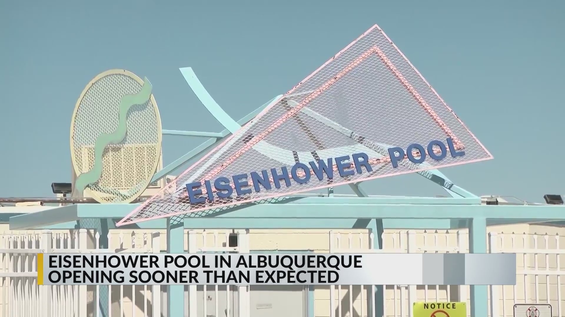 Eisenhower Pool to open sooner than expected for summer 2024 – KRQE ...