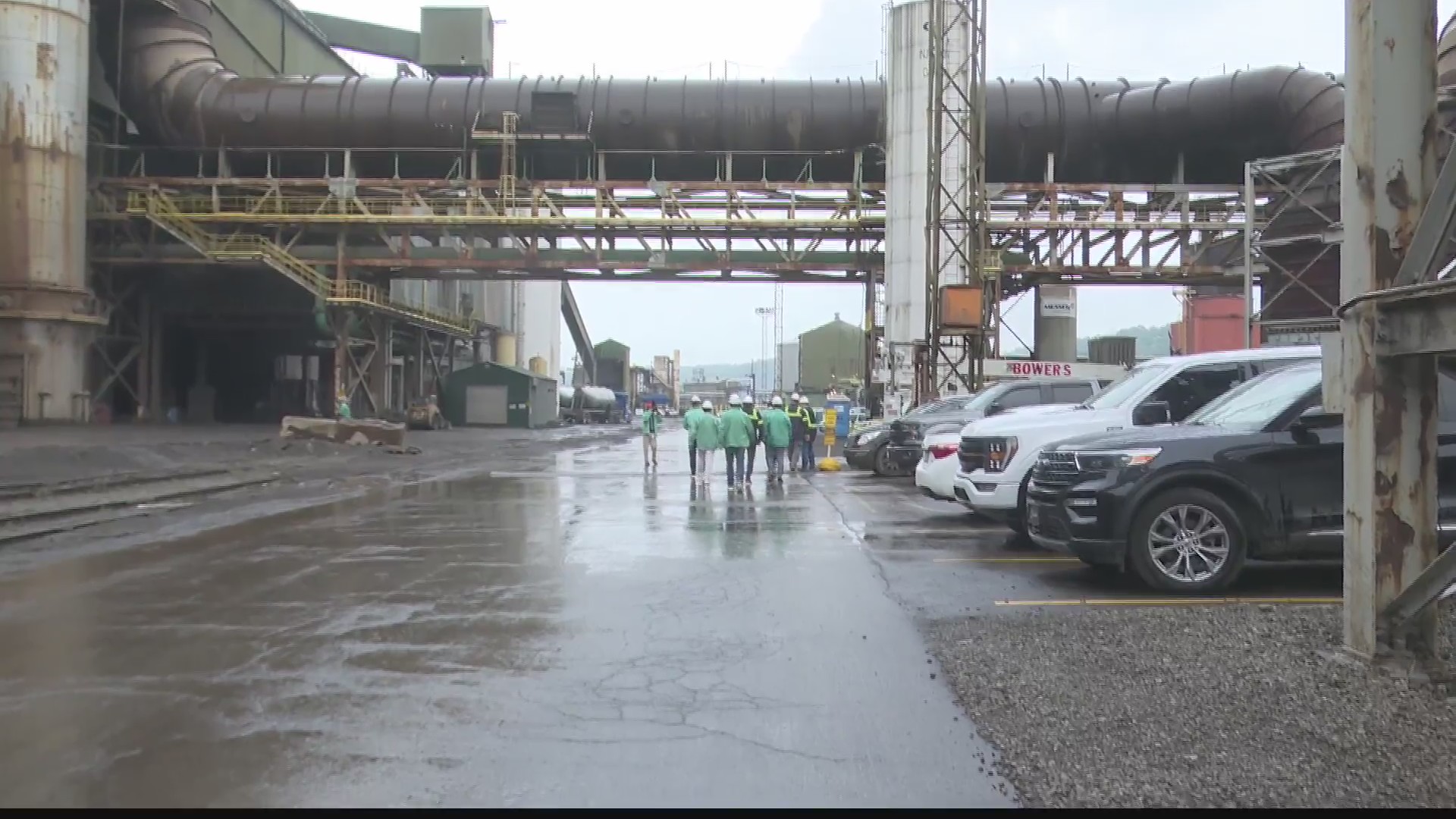 7News got to go behind the scenes at the JSW Steel plant in Mingo ...
