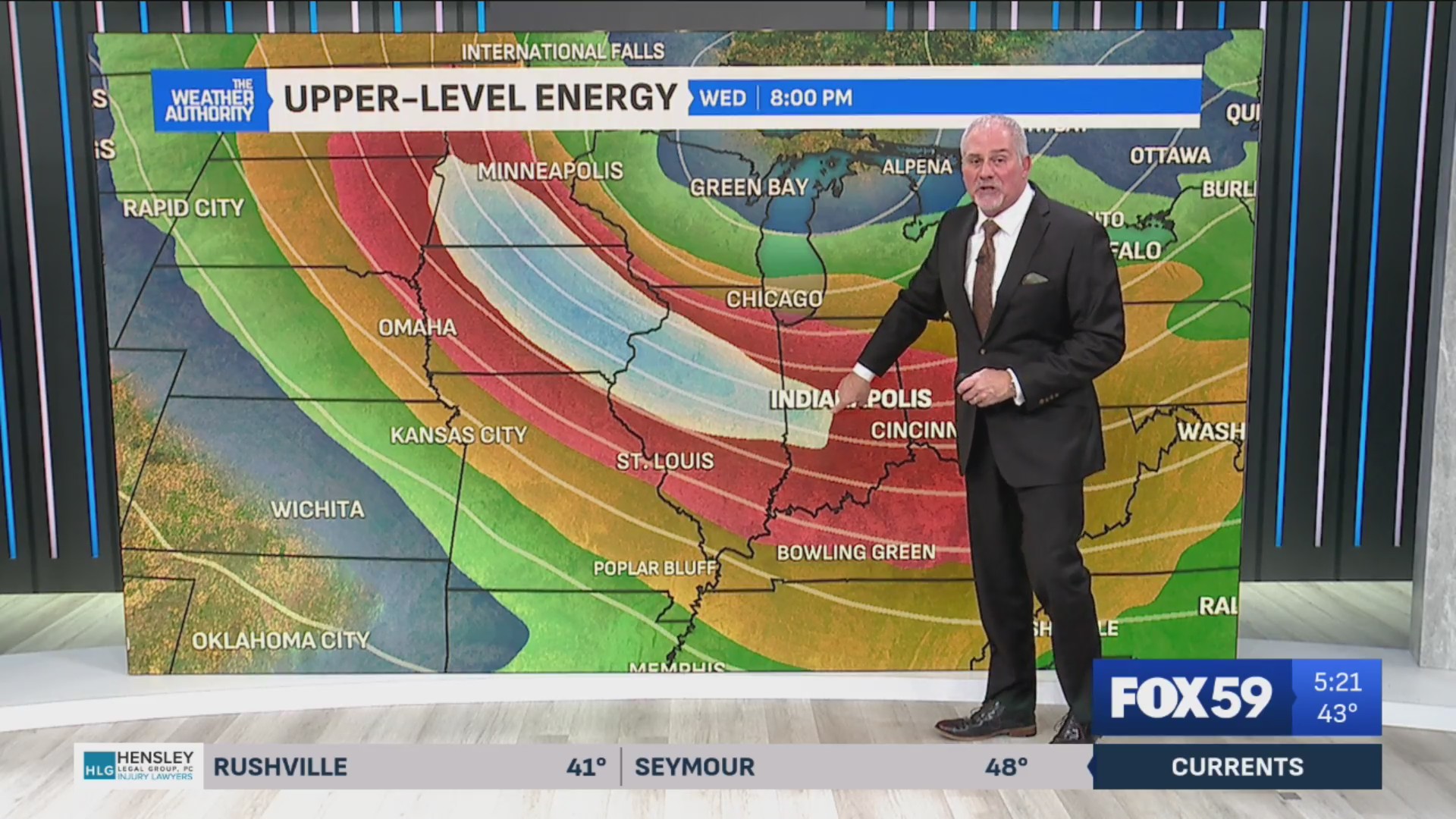 Burts of snow then a blast of cold, arctic air returns overnight – Fox 59