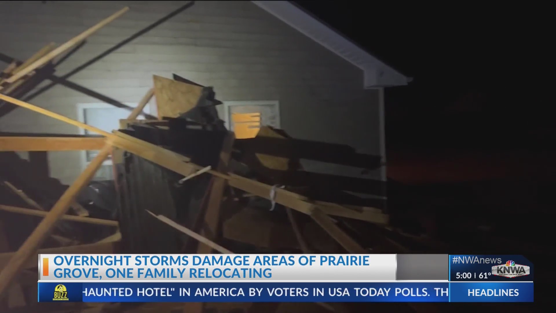 Prairie Grove damage from overnight storms, possible tornado – KNWA FOX24
