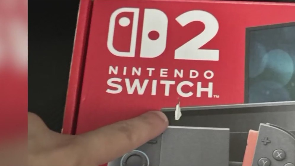 Customers report getting punctured Nintendo Switch 2s from NYC GameStop ...