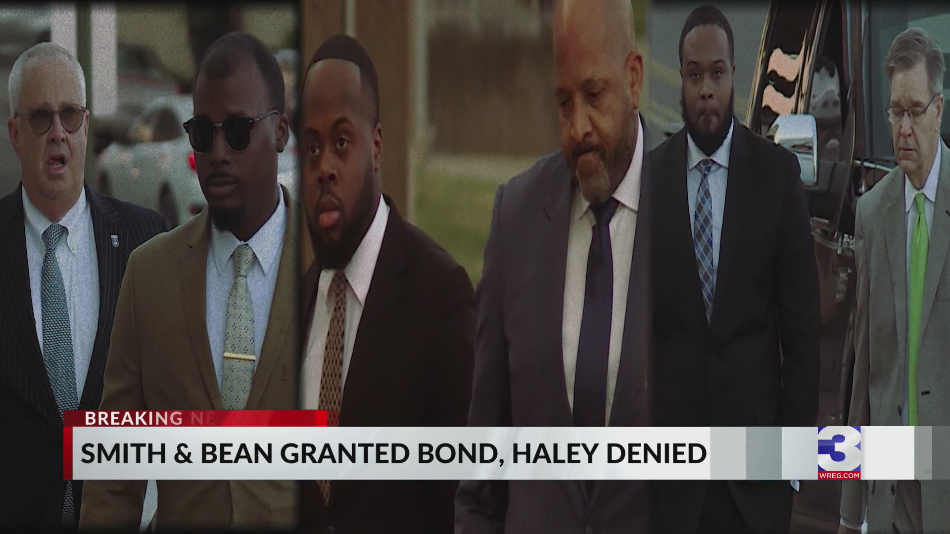 Smith and Bean granted bond, Haley denied – WREG.com
