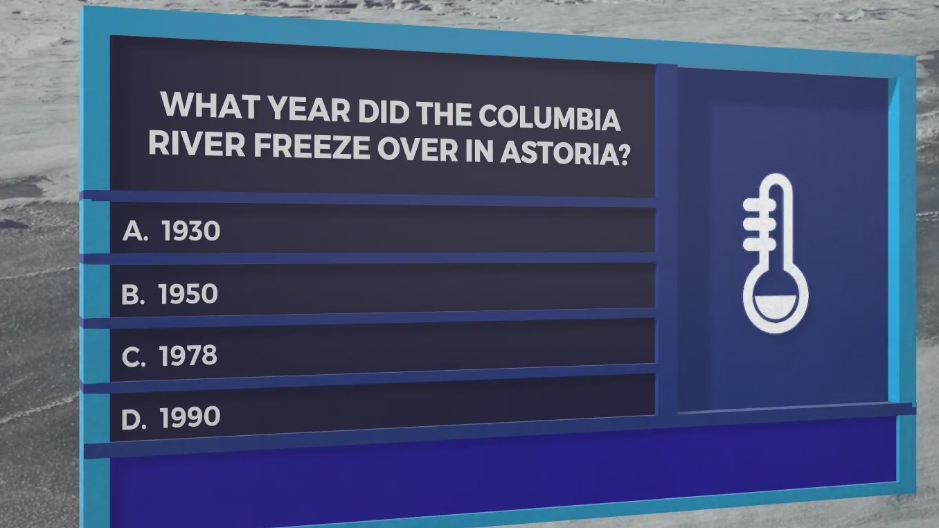 Weather Trivia Tuesday: When did the Columbia River freeze over? – KOIN.com