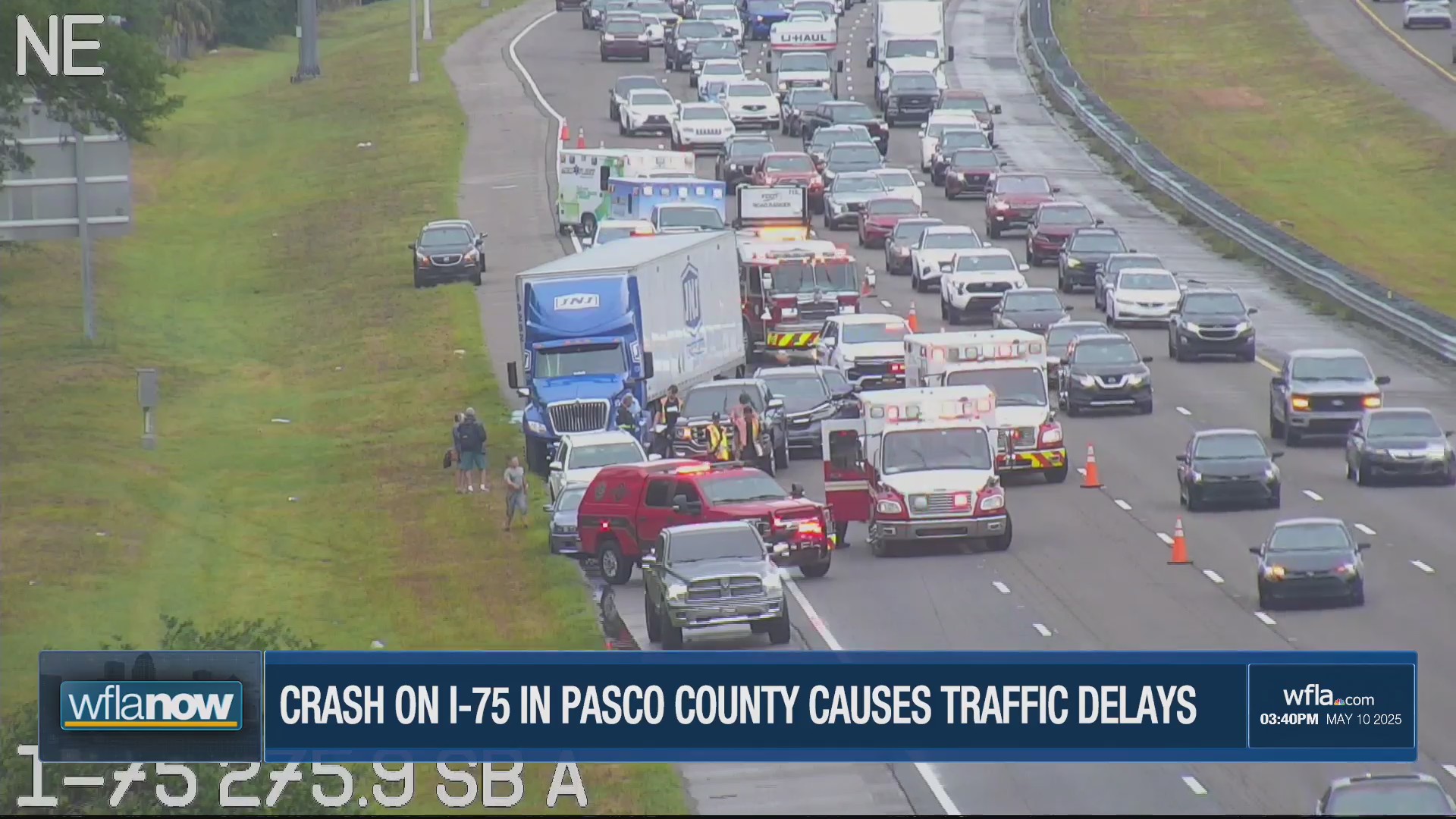 Pasco County crash on I-75 – WFLA