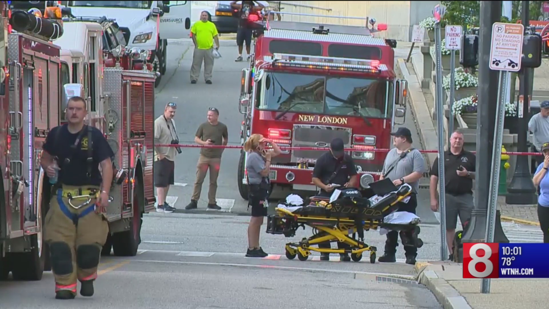 4 people hospitalized after apartment fire in New London – WTNH.com