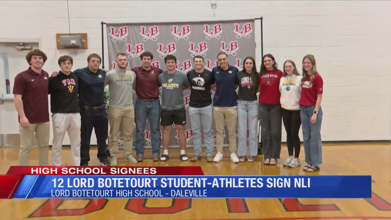 12 Lord Botetourt Student-Athletes Sign NLI – WFXRtv