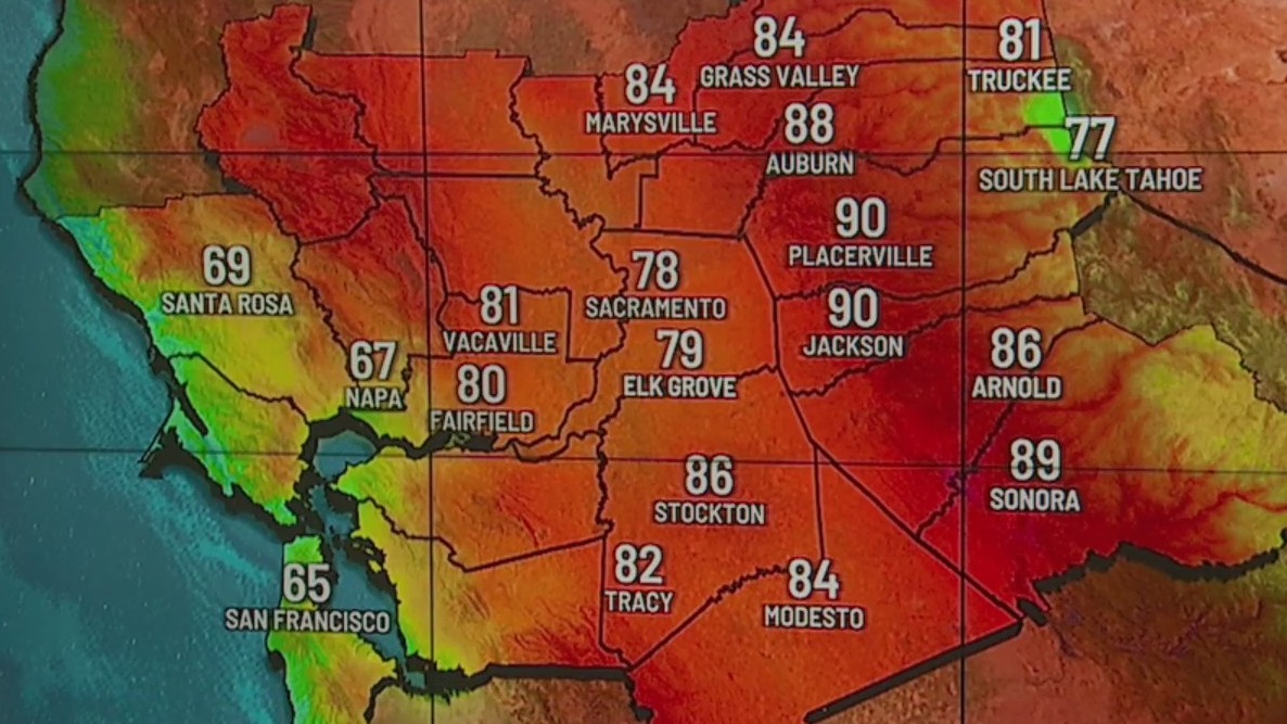 Below average temperatures in the forecast for this week – FOX40 News