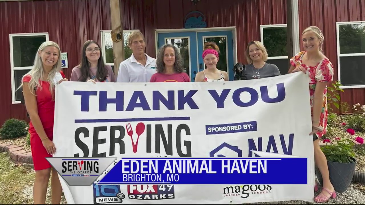 Serving the Ozarks: Eden Animal Haven – KOLR – OzarksFirst.com