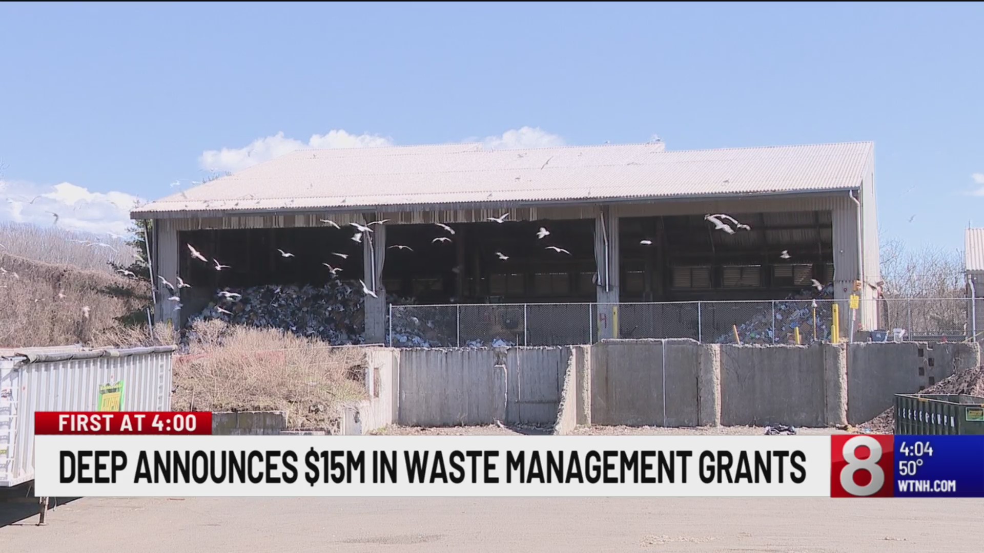 DEEP announces $15 million in waste management grants – WTNH.com