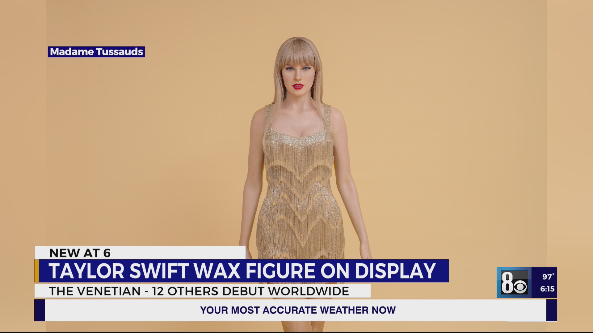 Taylor Swift figure added to Las Vegas Madame Tussauds, 12 more across ...