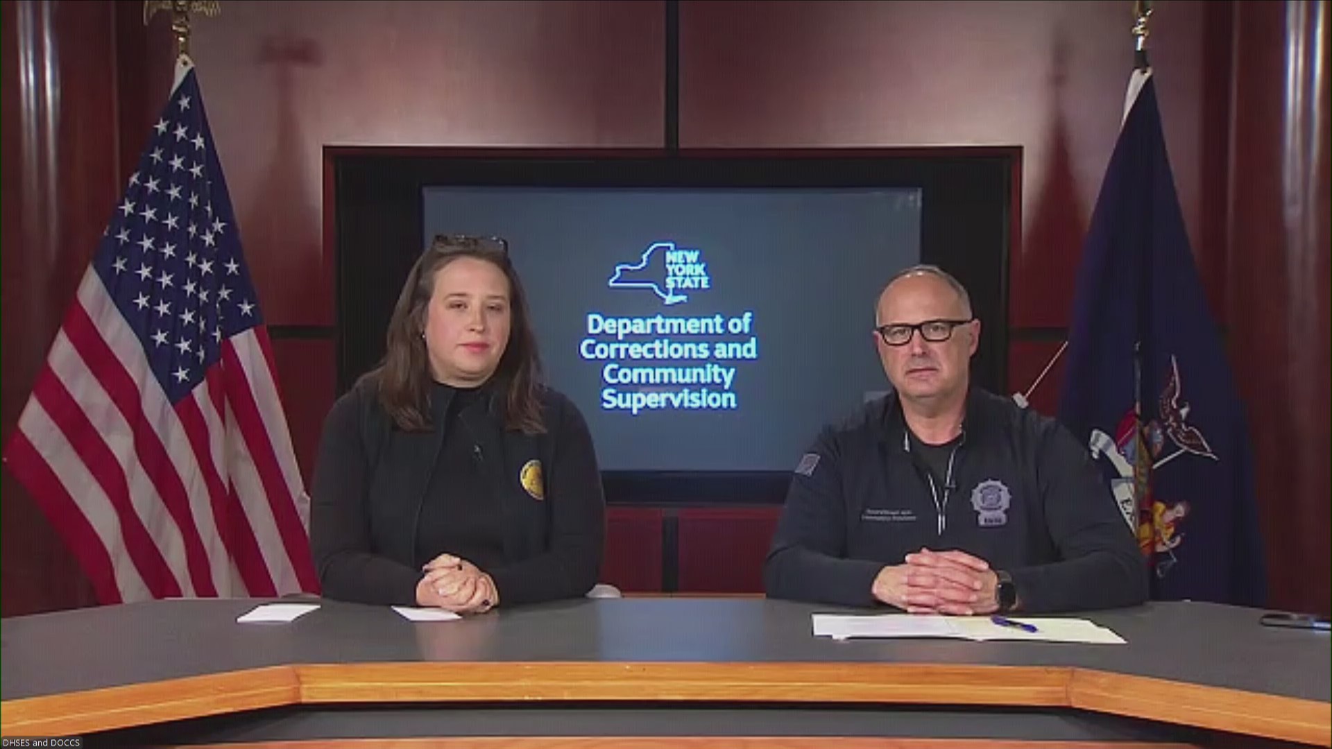 FULL UPDATE: DOCCS and DHSES address the correction officer strike ...