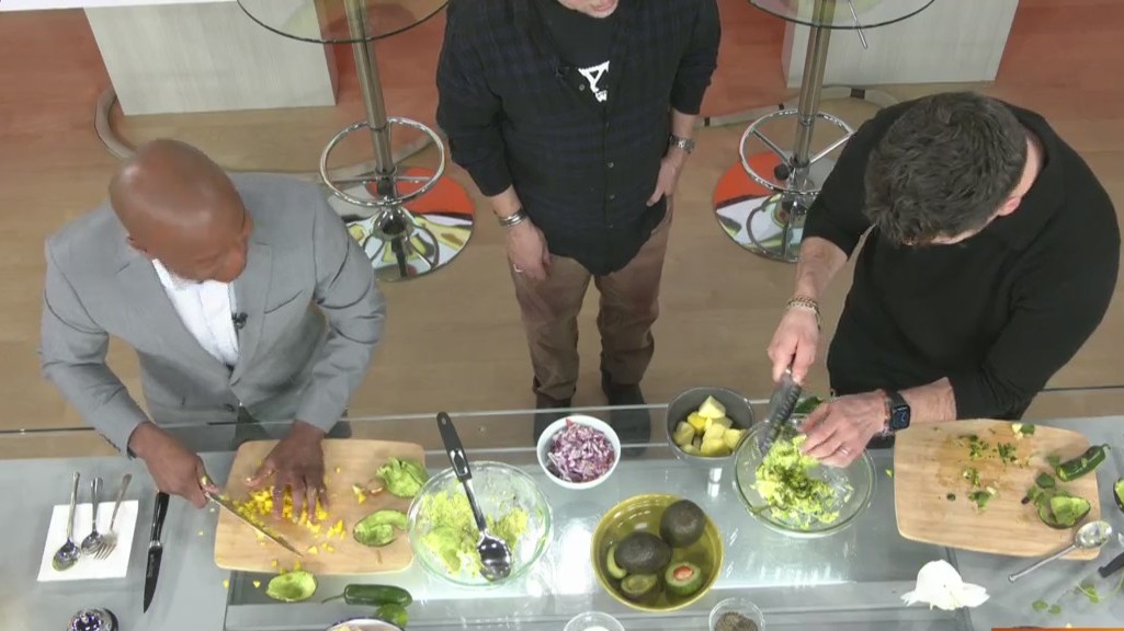 Ben Aaron and Kendis Gibson face off in a Guac-off – PIX11