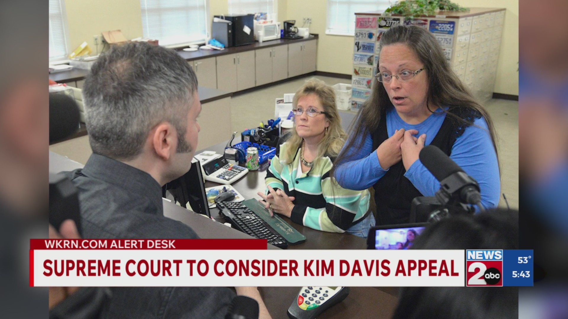 Supreme Court to consider Kim Davis appeal – WKRN News 2