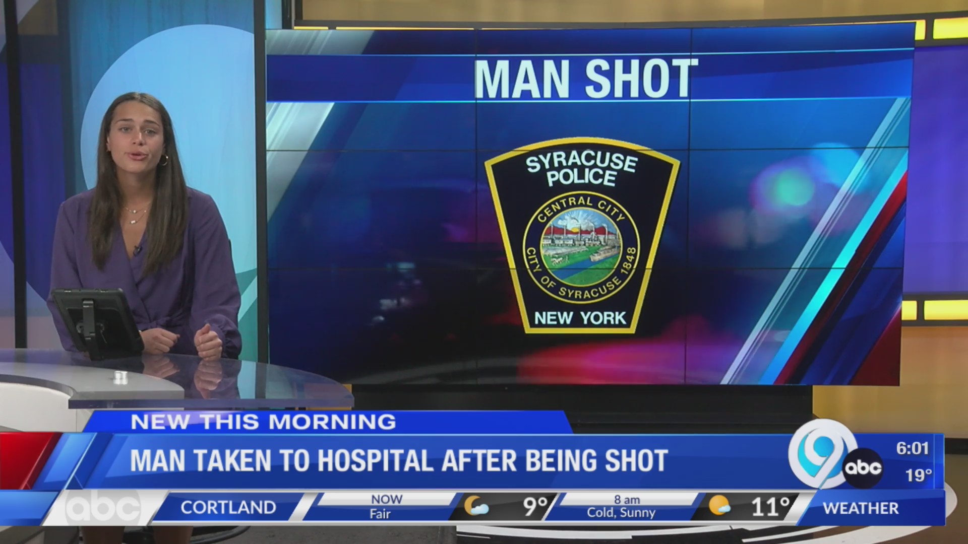 34-year-old man shot in Syracuse – WSYR