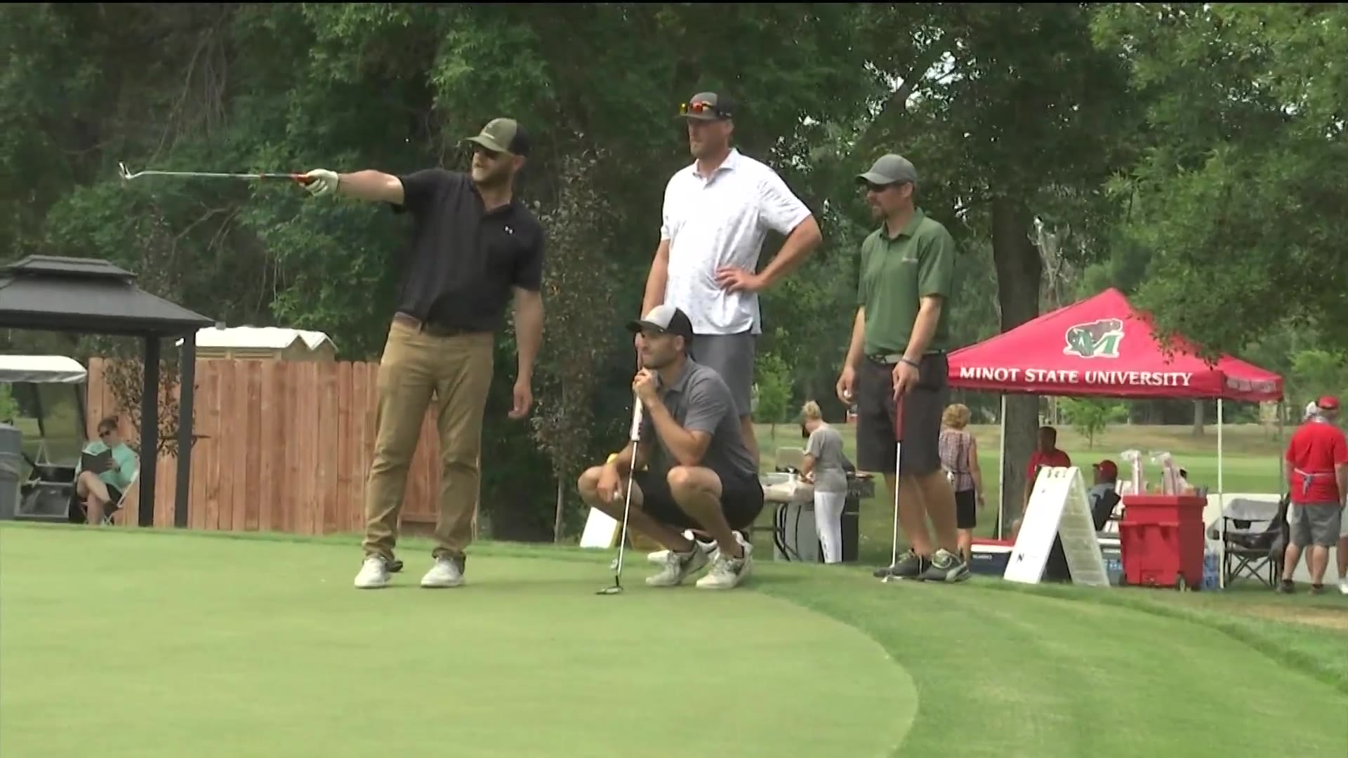 Minot State’s 38th Annual George Mellem Golf Scramble got underway on ...