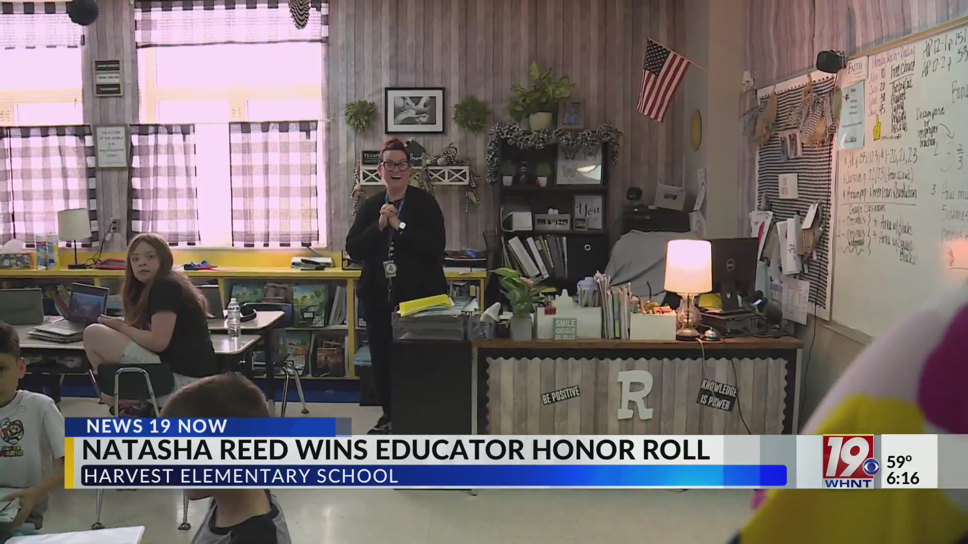 Educator Honor Roll: Natasha Reed, Harvest Elementary | May 1 2024 | News 19 This Morning – WHNT.com