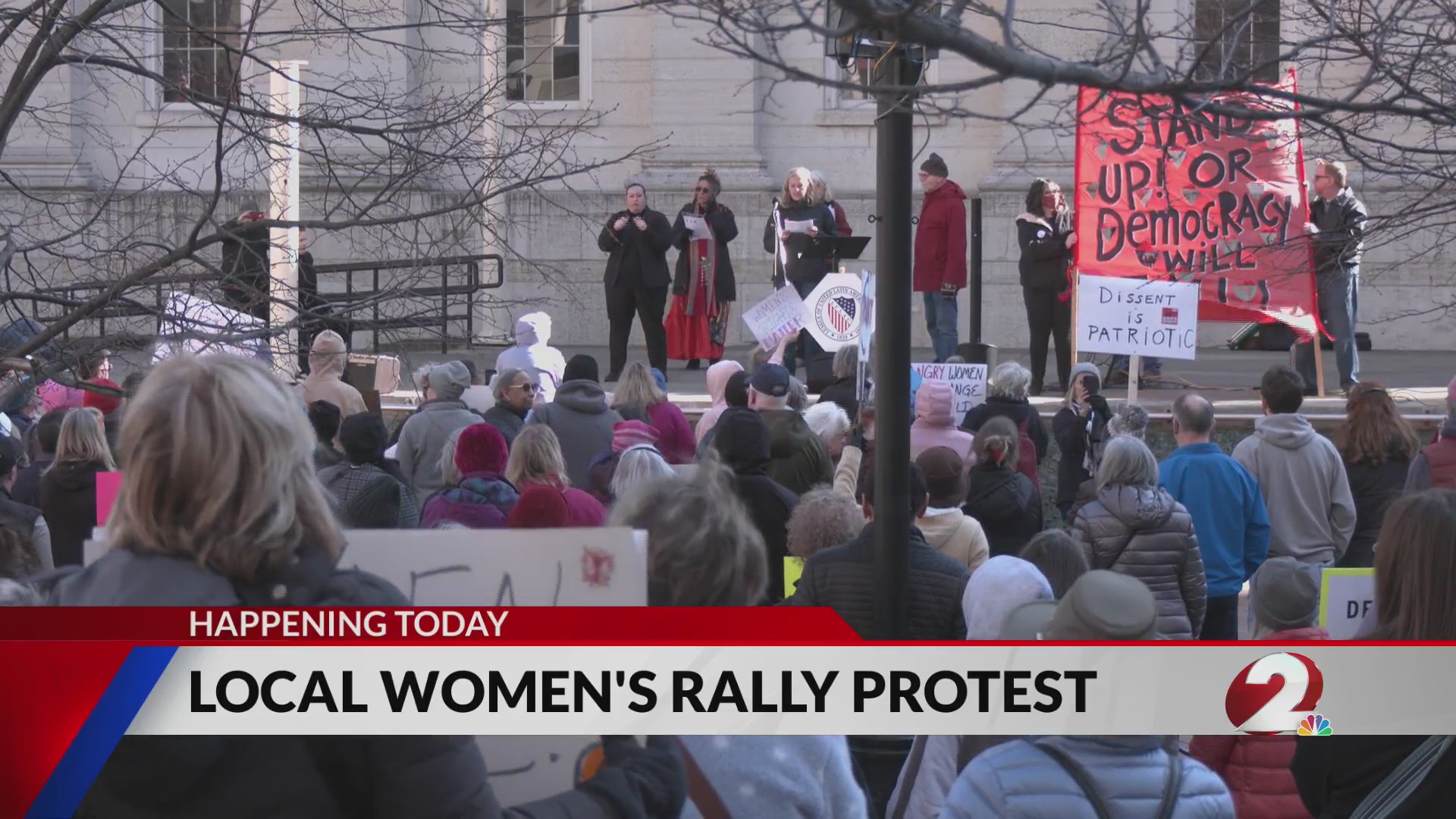 Local rally protest in Dayton for International Women’s Day – WDTN.com