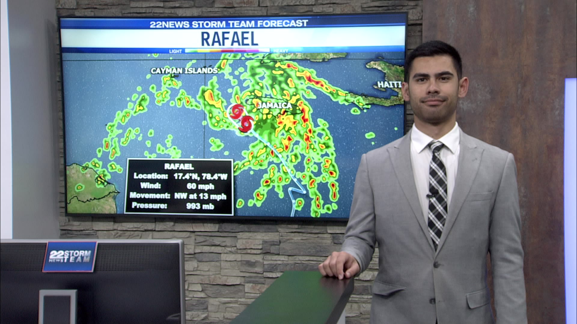 22News tracks Tropical Storm Rafael in the Caribbean – WWLP