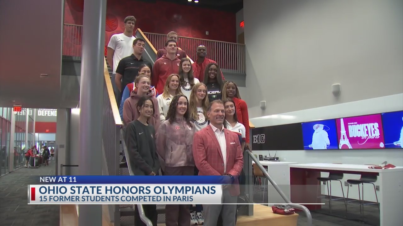 Ohio State honors Olympians – NBC4 WCMH-TV