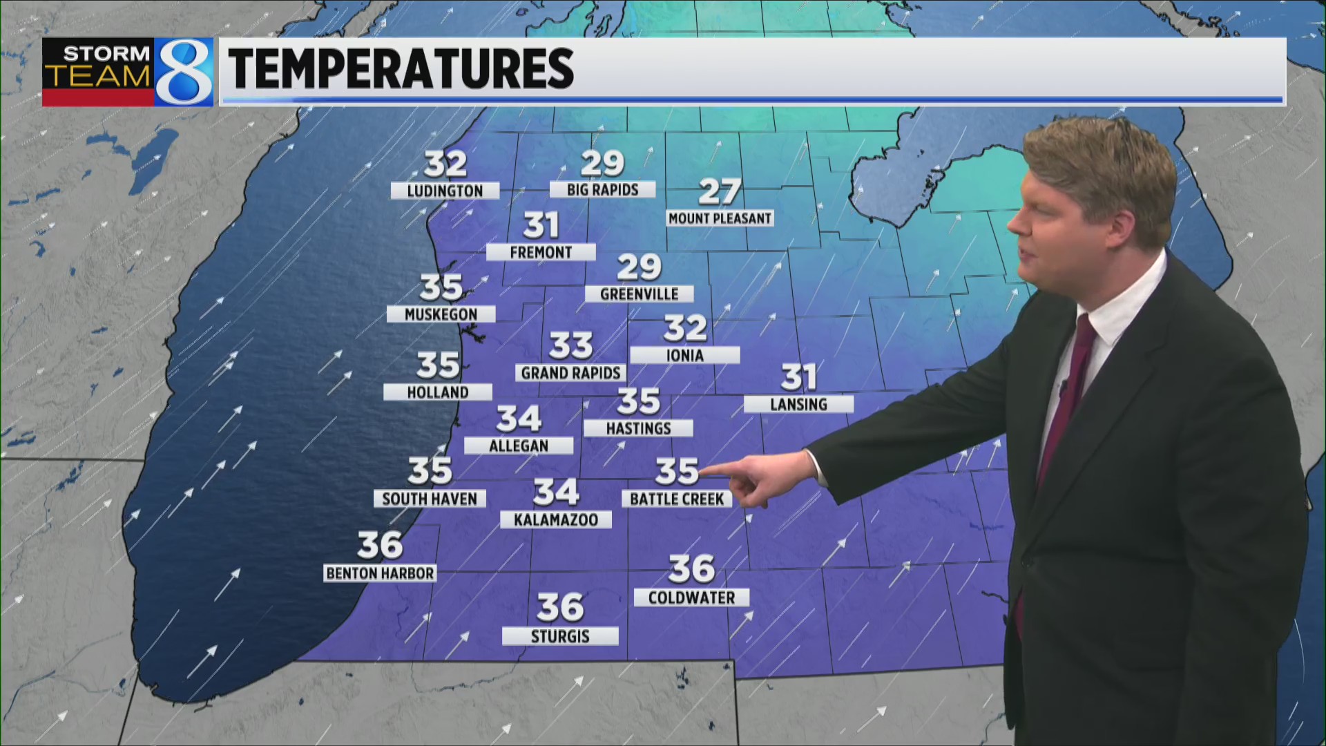 Storm Team 8 Forecast: Noon 012825 – WOODTV.com