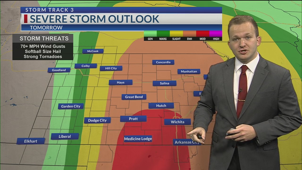 Storm Track 3 Forecast: A few morning showers today, severe storms ...