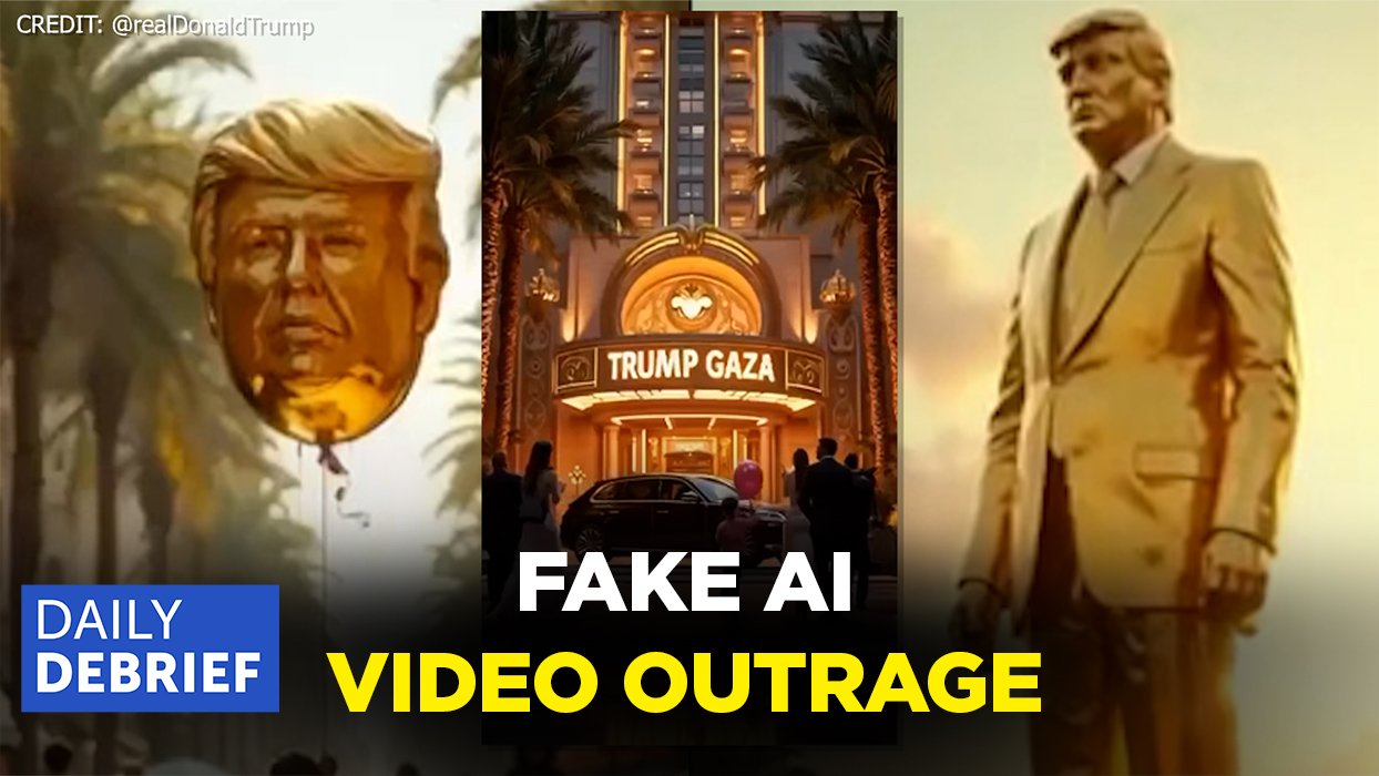 Trump’s SHOCK GAZA AI Video Post With Gold Statue, Johnson’s Battle ...