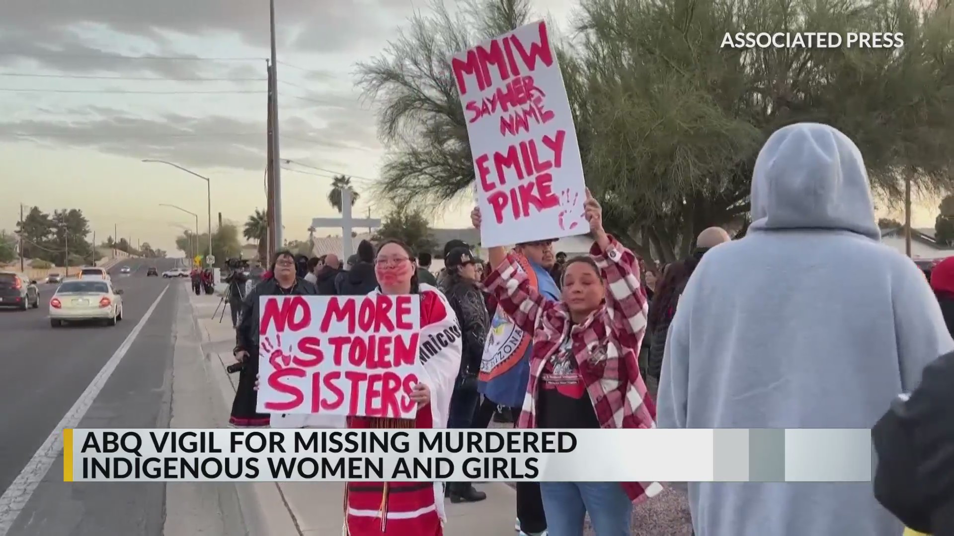 Community members in Albuquerque hold vigil for Missing and Murdered ...