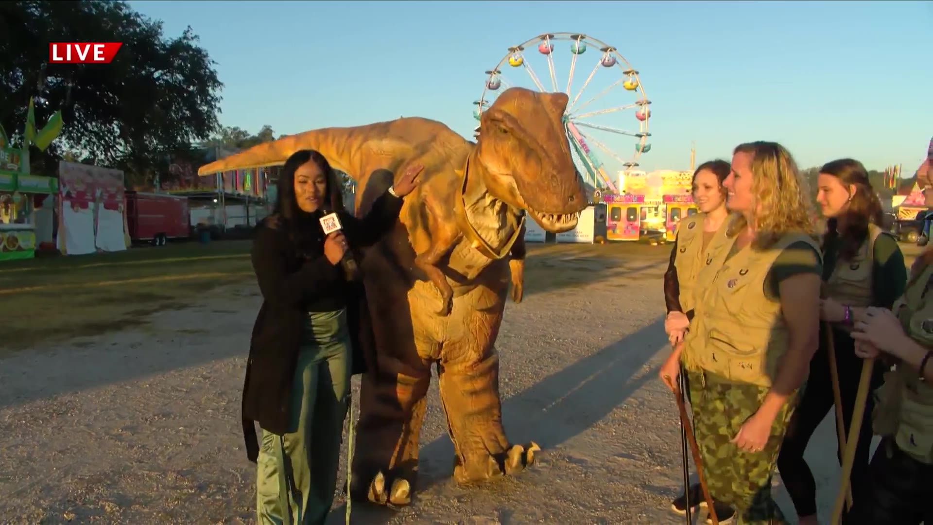 Dinosaur Experience at Greater Baton Rouge State Fair – BRProud.com