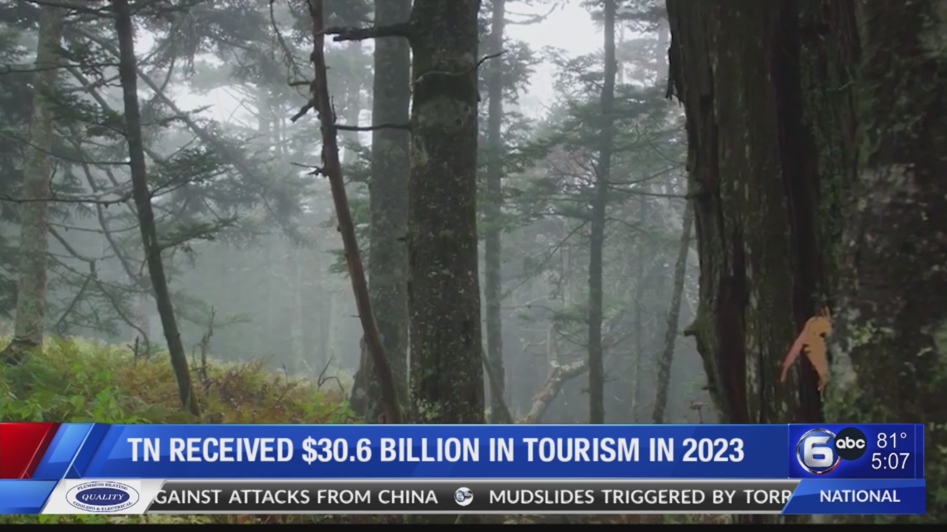 TN received $30.6 Billion in tourism in 2023 – WATE 6 On Your Side