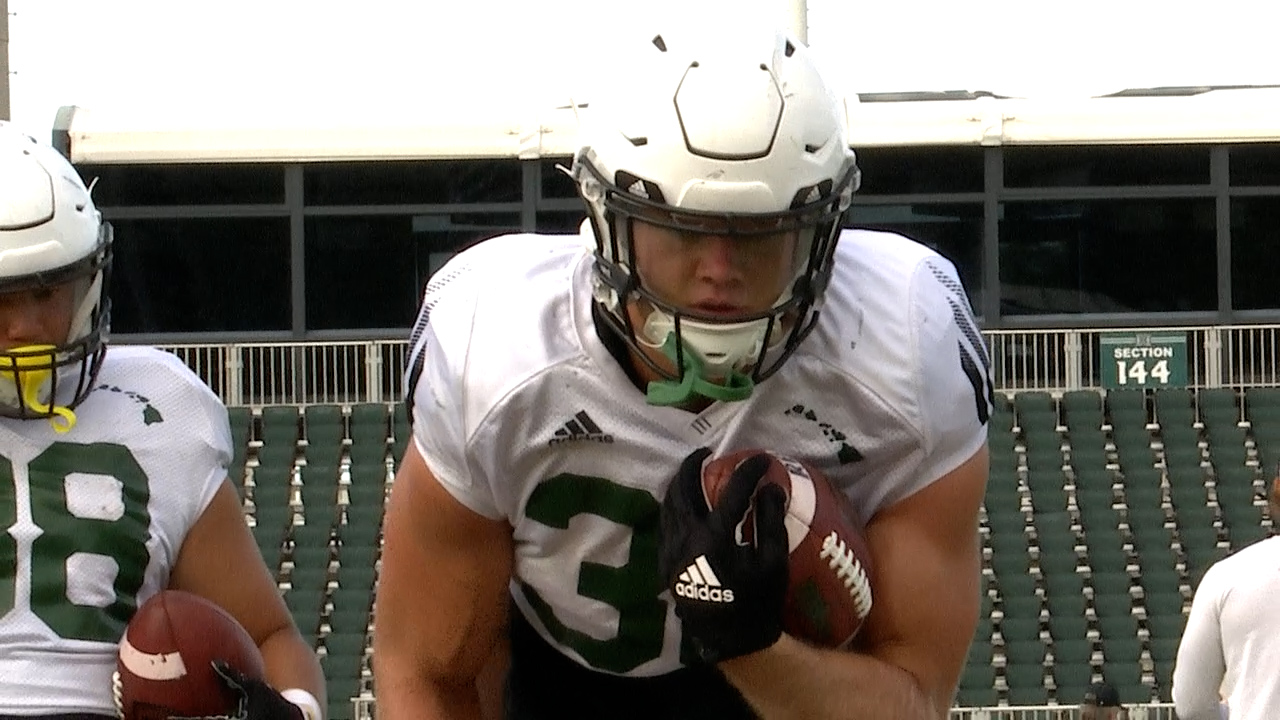 Second generation UH running back Landon Sims plays for pride – KHON2