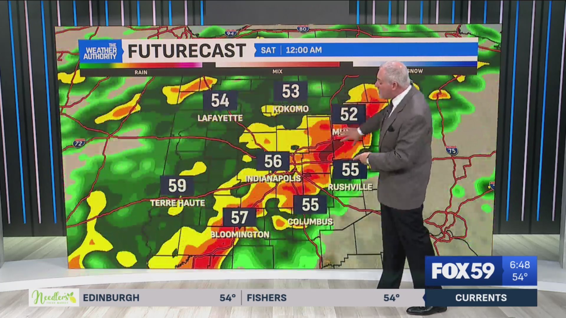 Heavy rain late Friday into early Saturday morning – Fox 59