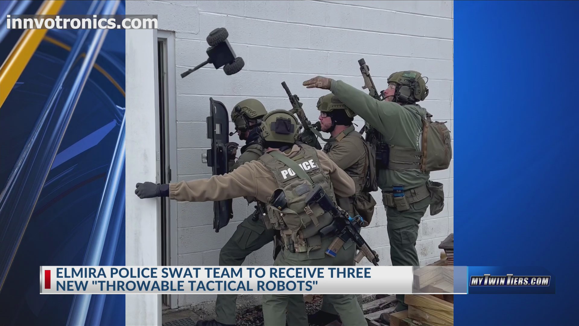 New “throwable tactical robots” for Elmira Police SWAT team – WETM ...
