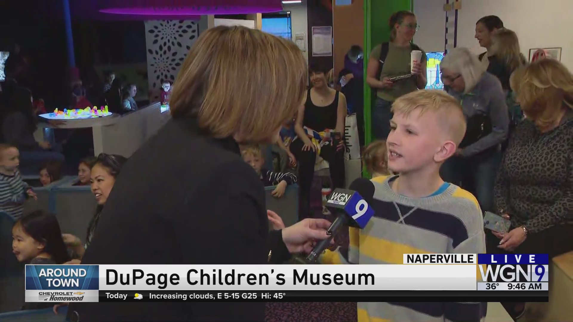 Around Town – DuPage Children’s Museum – WGN-TV