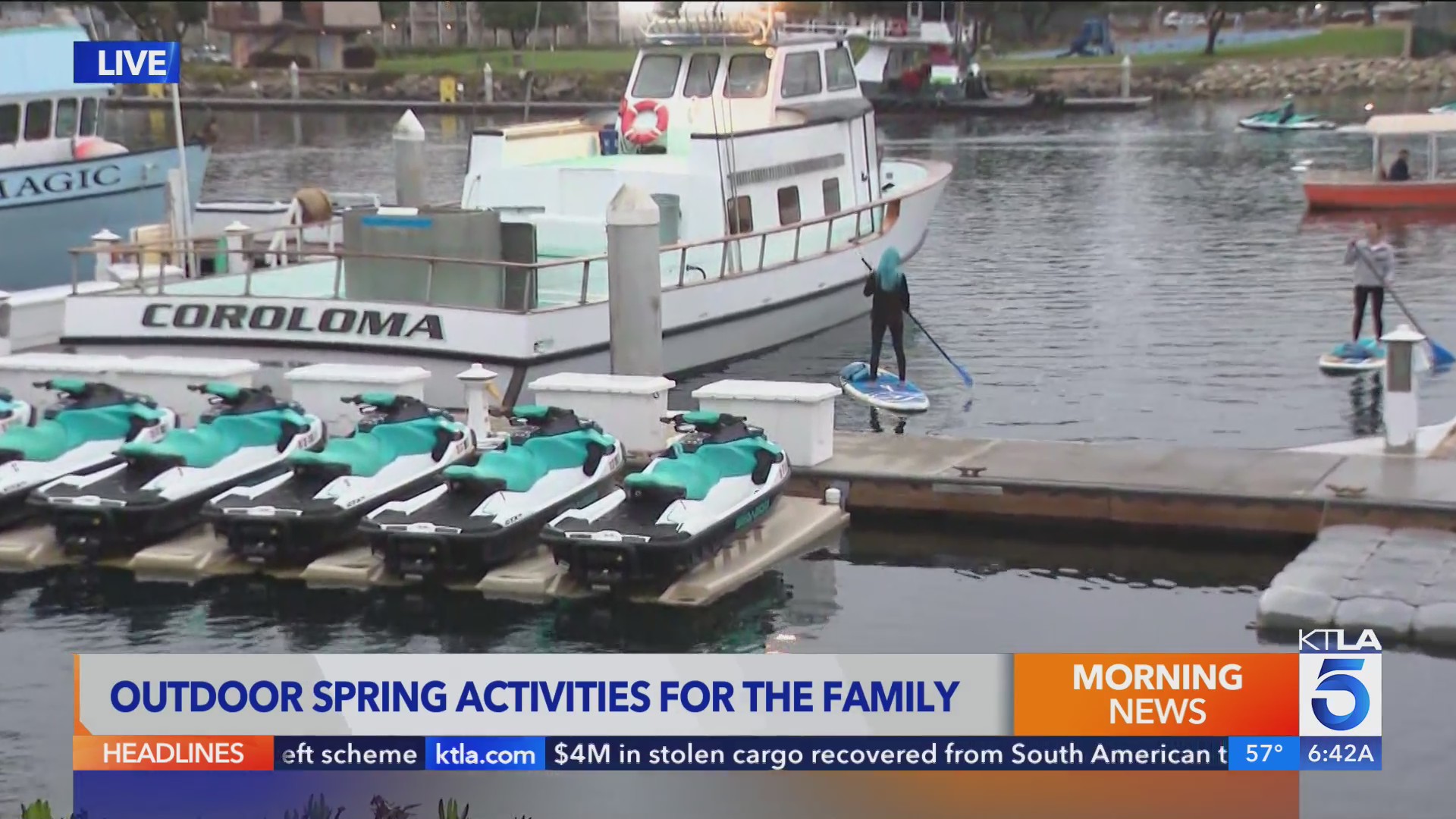 Exploring the city of Oxnard and whale watching – KTLA