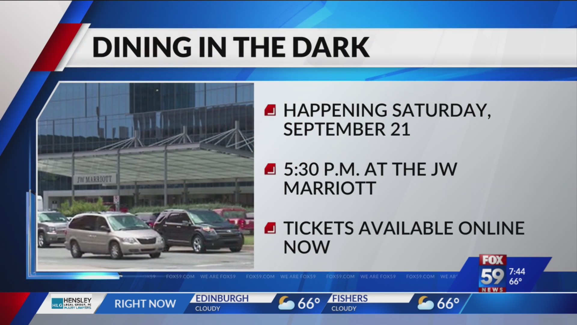 100 Days until Dining in the Dark – Fox 59
