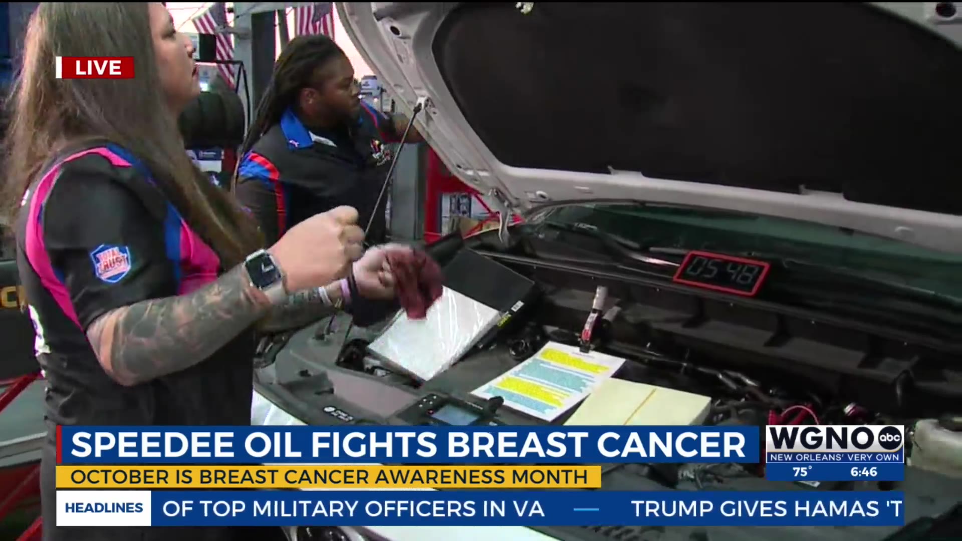 SpeeDee Oil fights breast cancer during October – WGNO